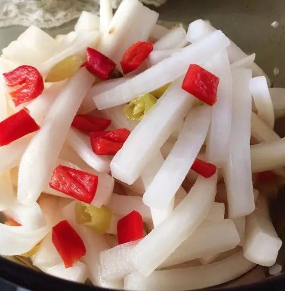 Exclusive secret recipe for crispy appetizers, sweet and sour radish ...