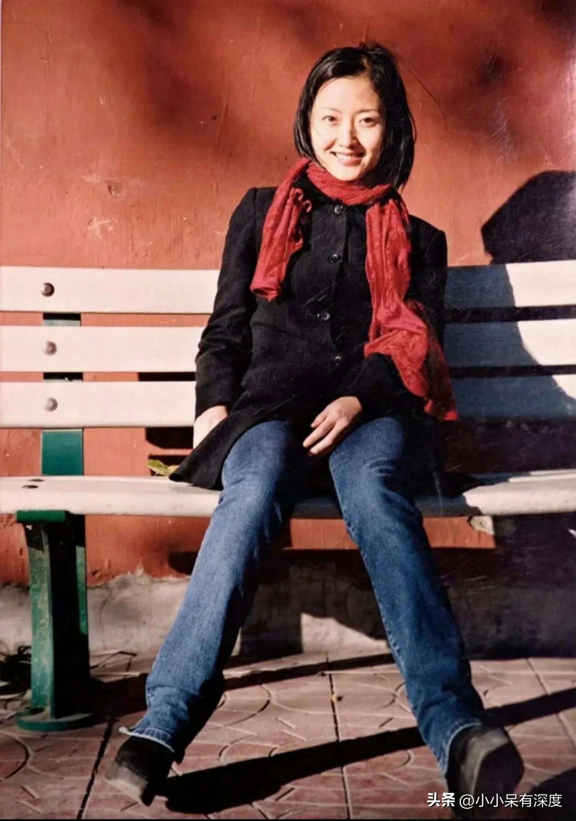 A recent photo of Chai Jing with strange eyes? She is a talented person ...