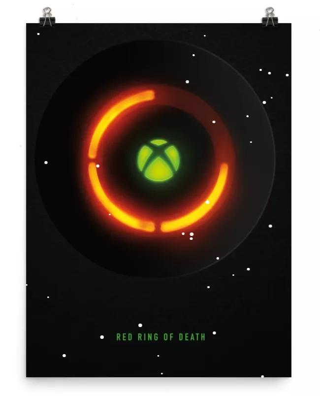 Microsoft made the Xbox 360's "Three Reds" into a $25 poster - iNEWS