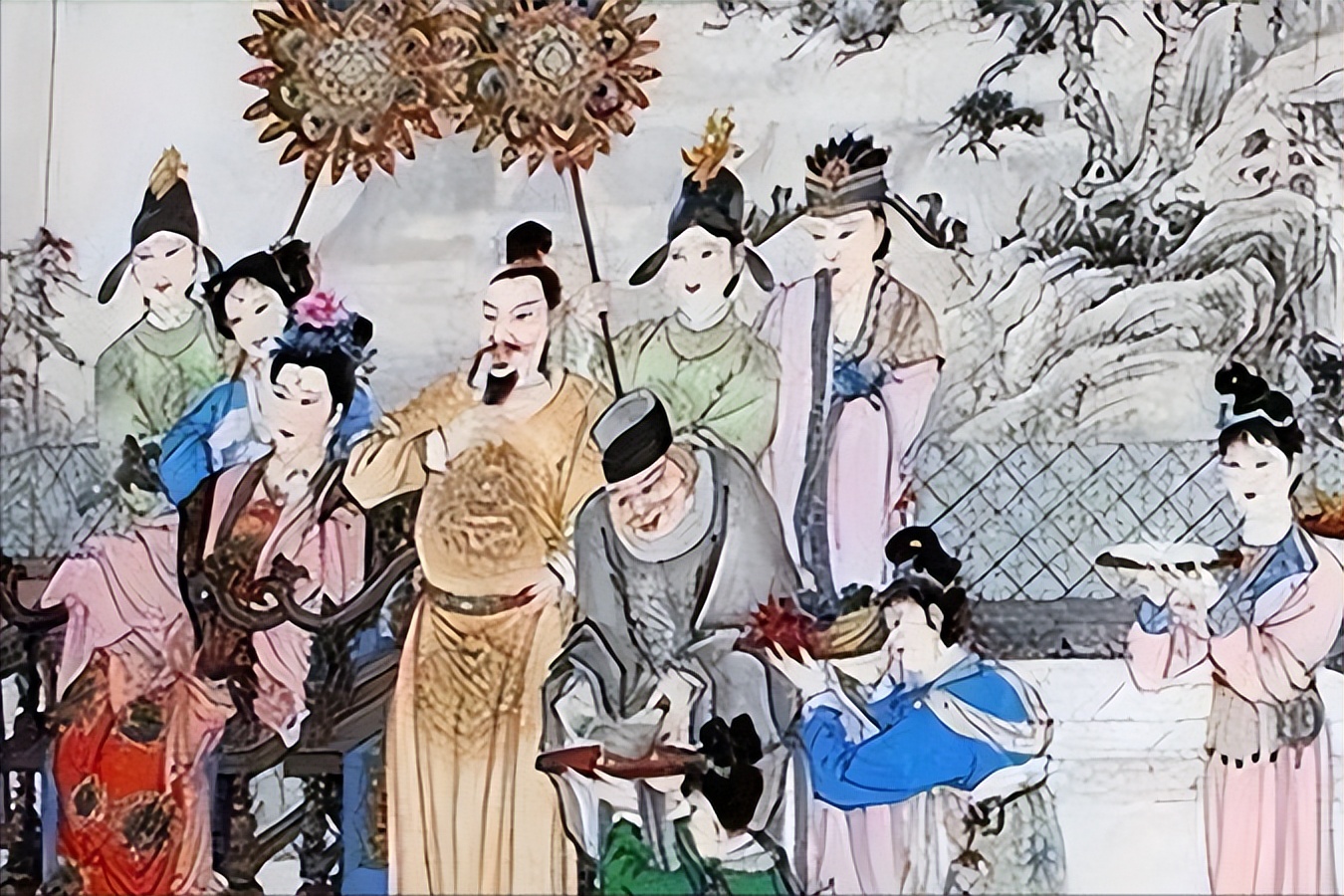 The prosperity of the Ming Dynasty celebrated birthdays with laughter ...