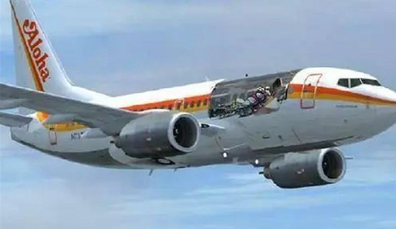 In 1988, a plane split suddenly at an altitude of 7,500 meters, and the ...