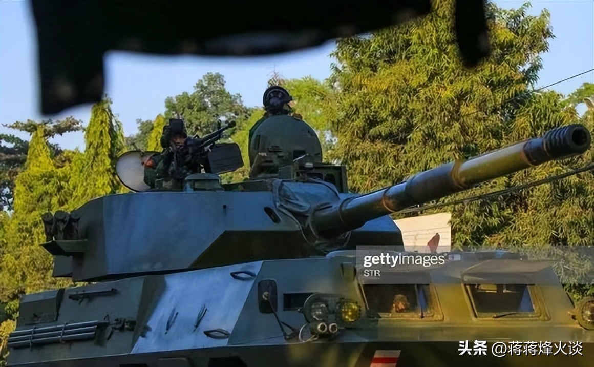 Myanmar's new 105mm light tank is in service, with a Chinese turret and ...