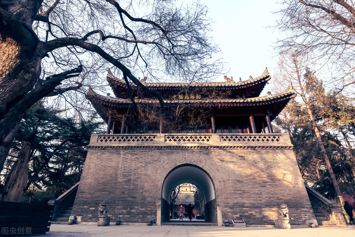 The ancient capital of China, the city of mountains and rivers (Xi'an ...