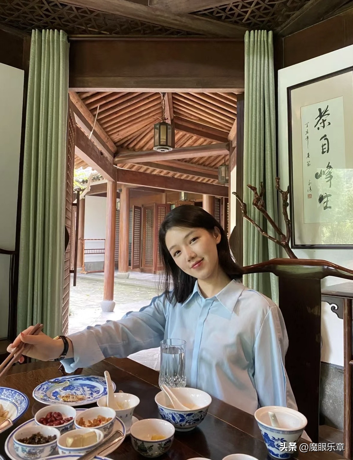 Meijuan's daughter is the host of Dragon TV and plays the drama ...