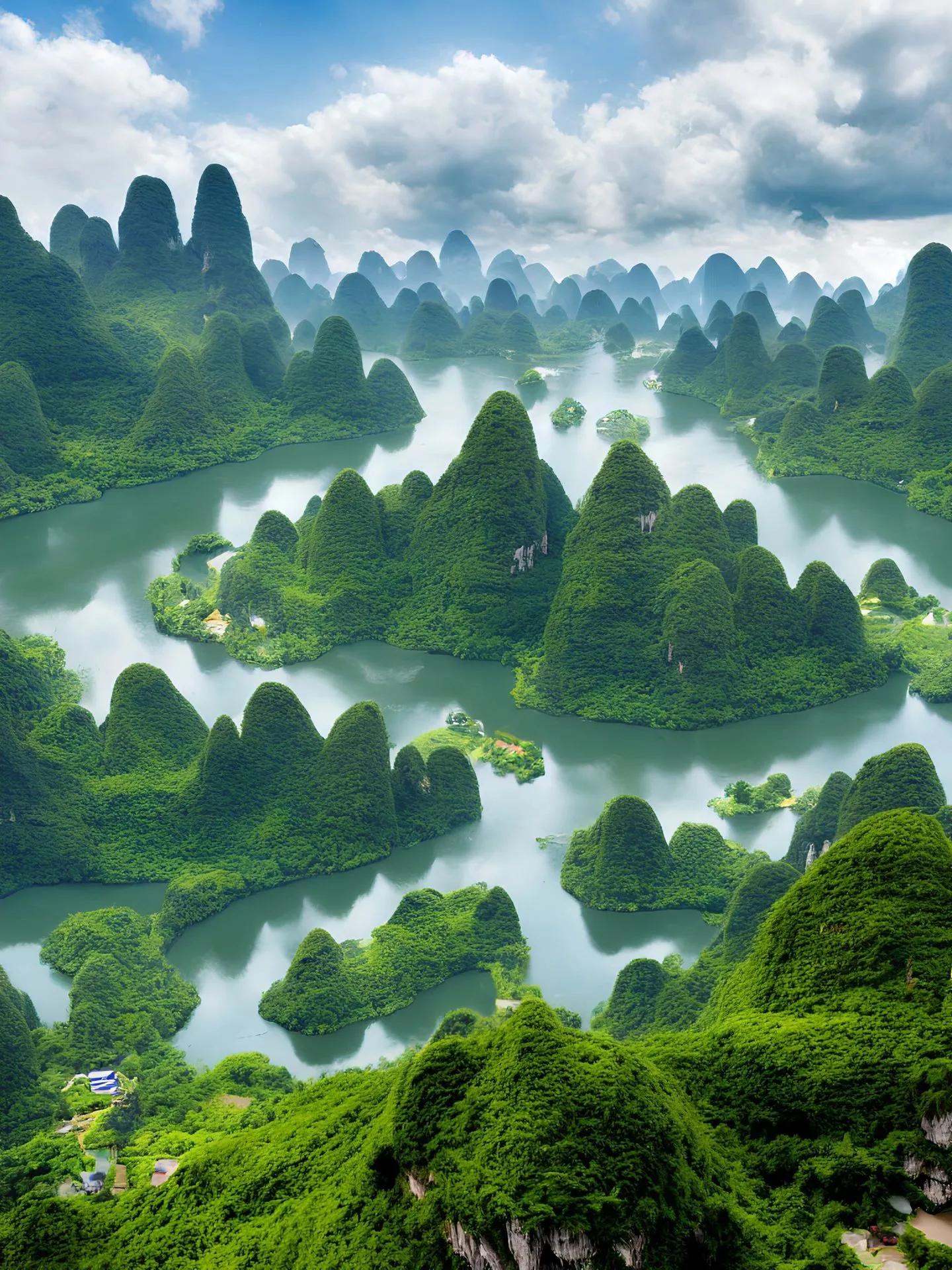 Painting ~ Landscape of Guilin - iNEWS