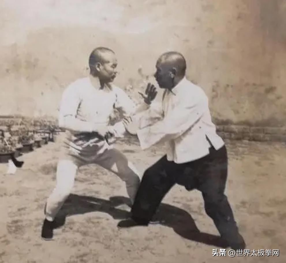 The old boxer practiced Tai Chi like this back then, and attached a ...