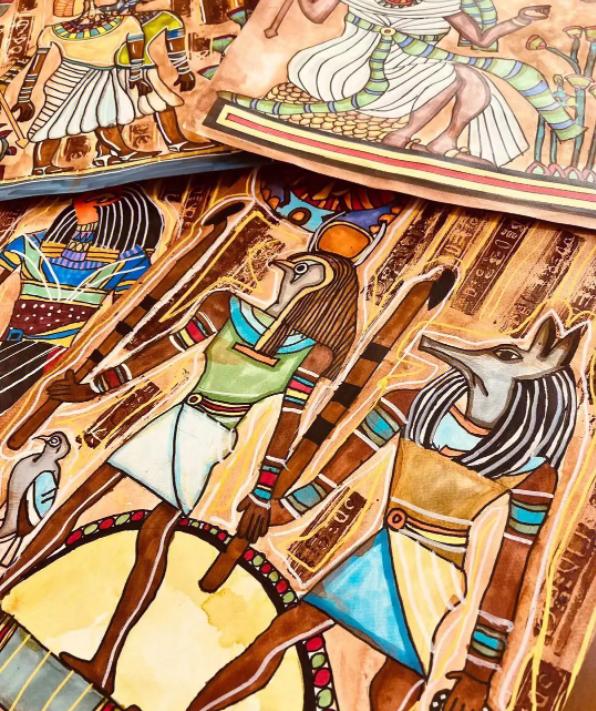 Unique Art Culture: What are the characteristics of ancient Egyptian ...