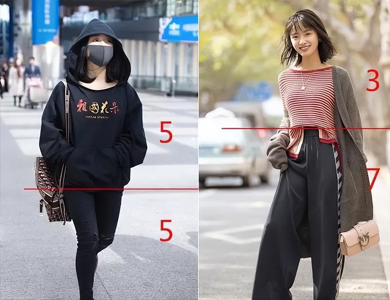 It is recommended that girls under 160 wear these 3 "higher pants" and ...