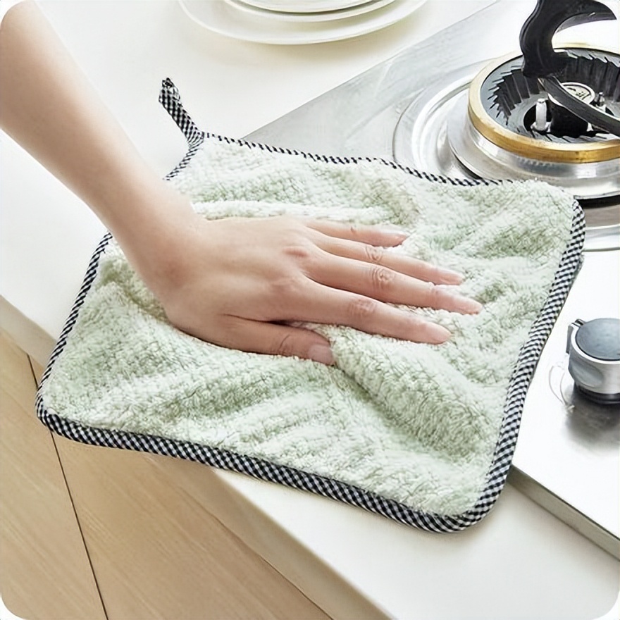 No matter how oily or dirty your kitchen rags and towels are, using ...