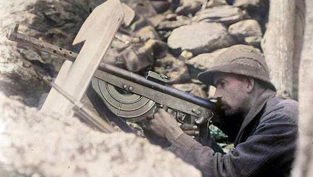 The world-famous "rotten" machine gun, the US military used it and ...