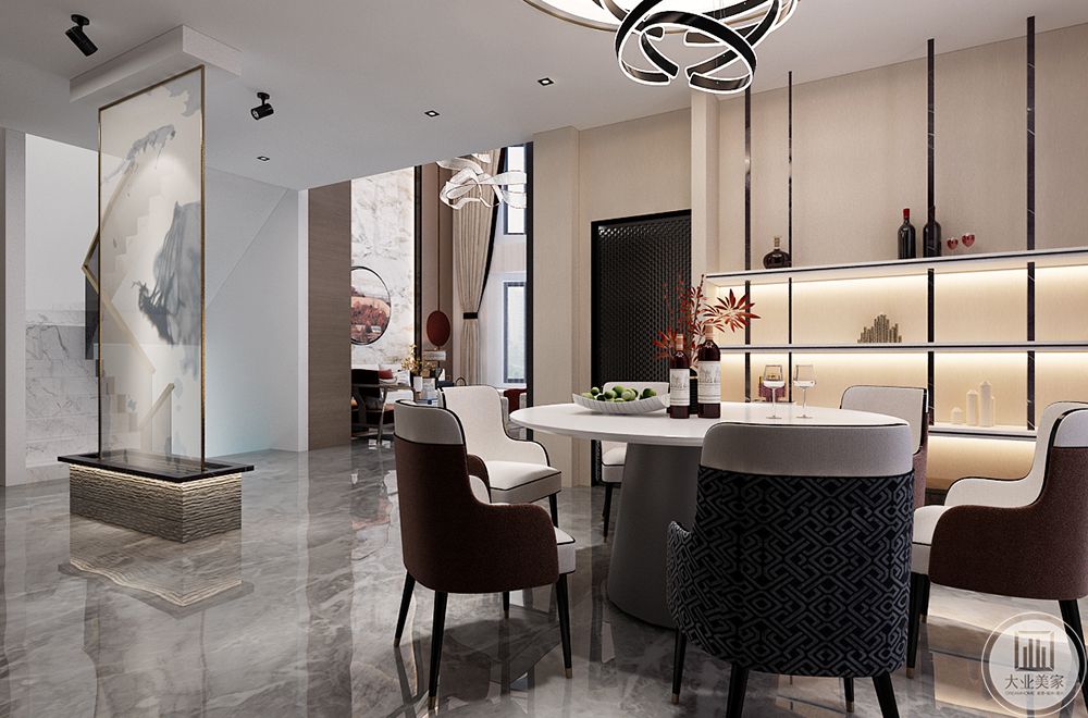 468 square meters of new Chinese style and the softness of wood to ...