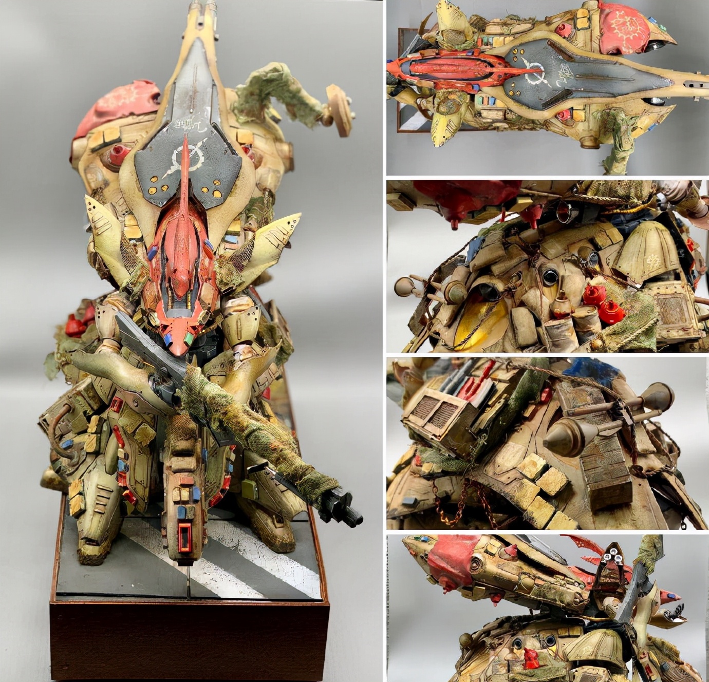 Mobile Suit Gundam, Land Battle Type Nightingale Figure - iNEWS
