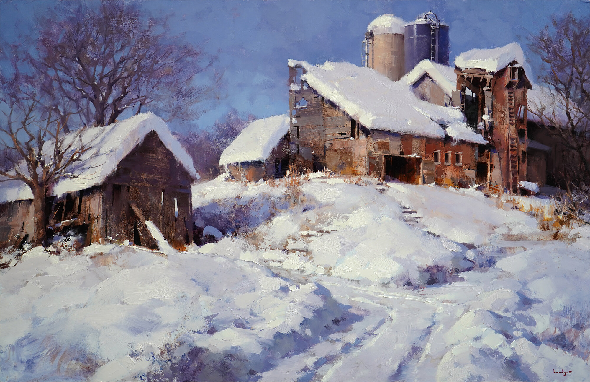 Paintings by artist Mark Allen Boedges - iNEWS