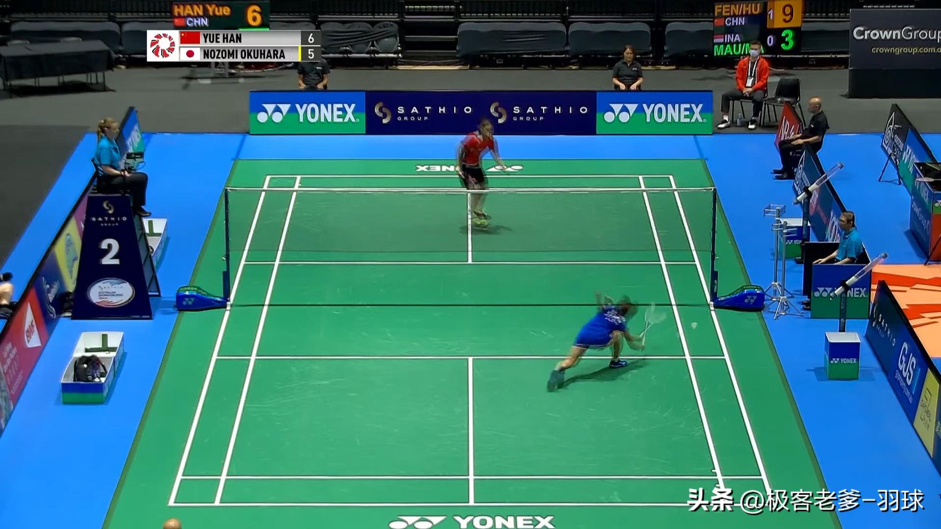 Shi Yuqi successfully sniped Luo Jianyou in the top 4 of the Australian ...