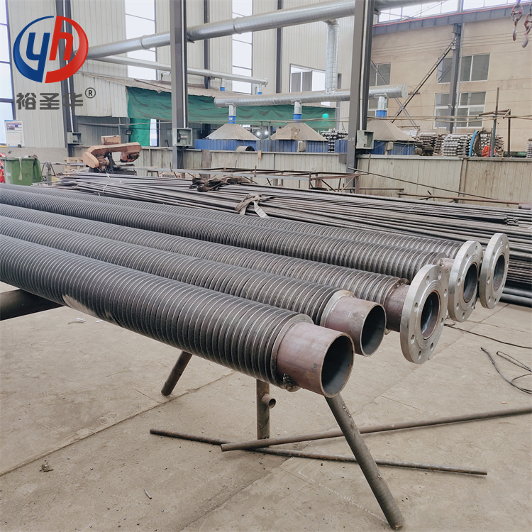 Large diameter steel high frequency welded finned tube radiator gc8-32 ...