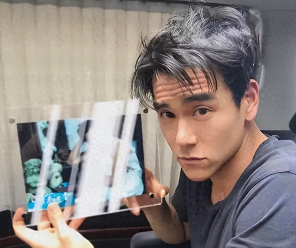 41-year-old Peng Yuyan stars in a new movie, and his acting skills are ...