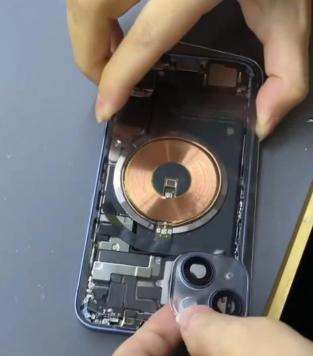 Netizens modified the transparent version of iPhone 14, the parts are ...