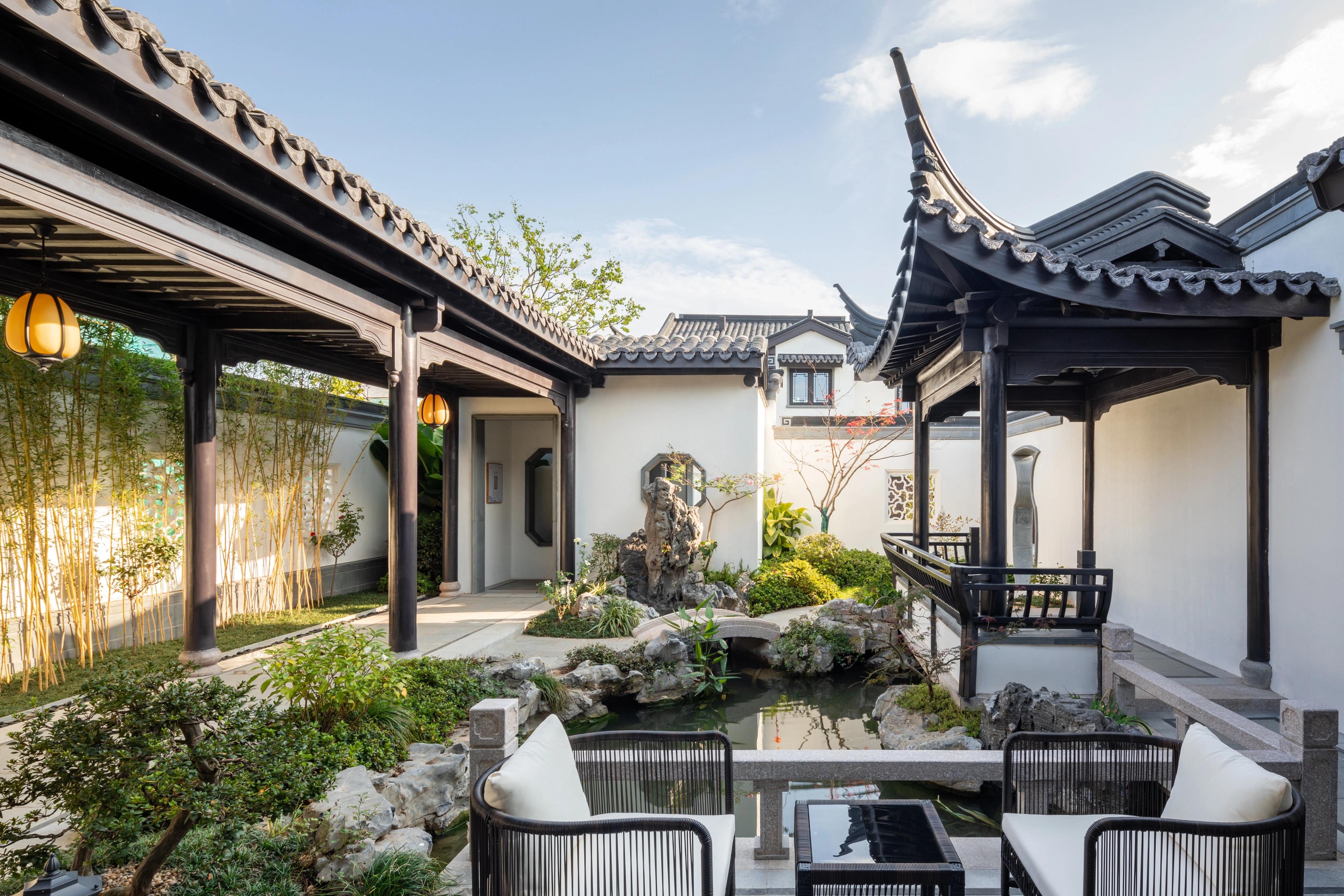 Garden design - the beauty of "corner cornices and corners" lasts for ...