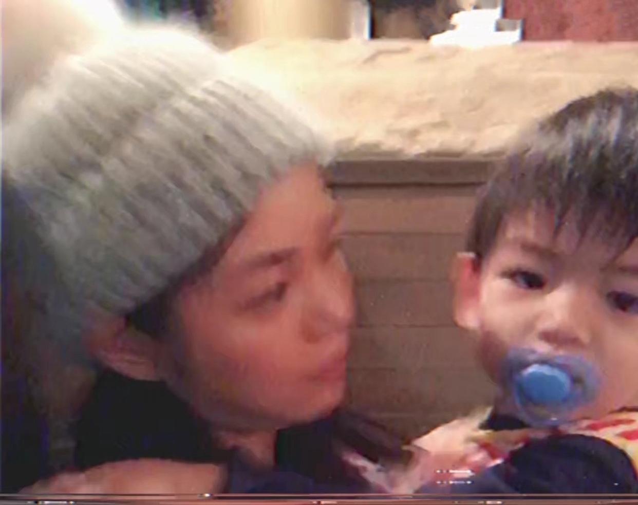 Jiang Chao's photo exposed the face of Chen Yanxi's son, the 5-year-old ...