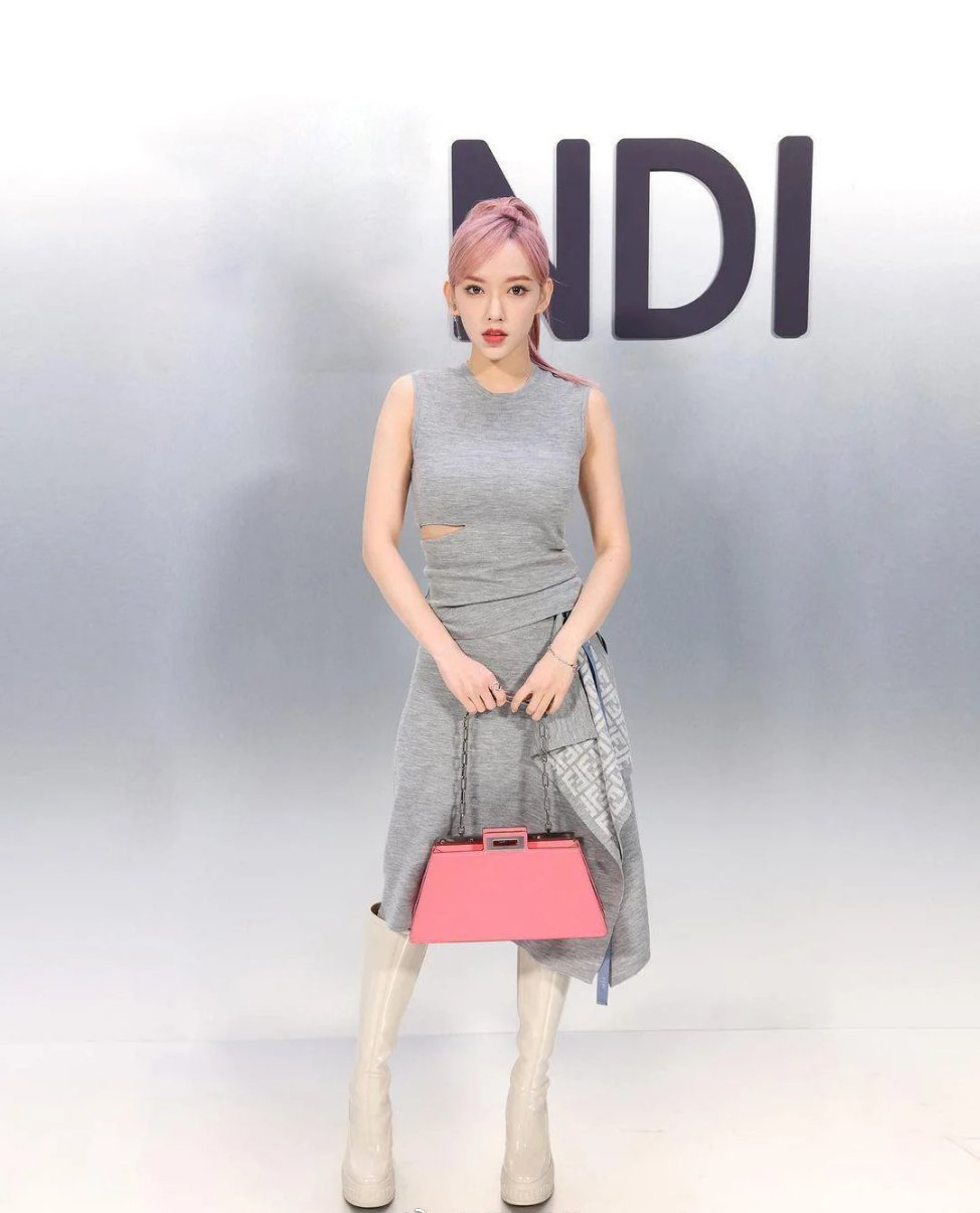 All the stars in Milan were captured: Zeng Li and Jolin Tsai had a big ...