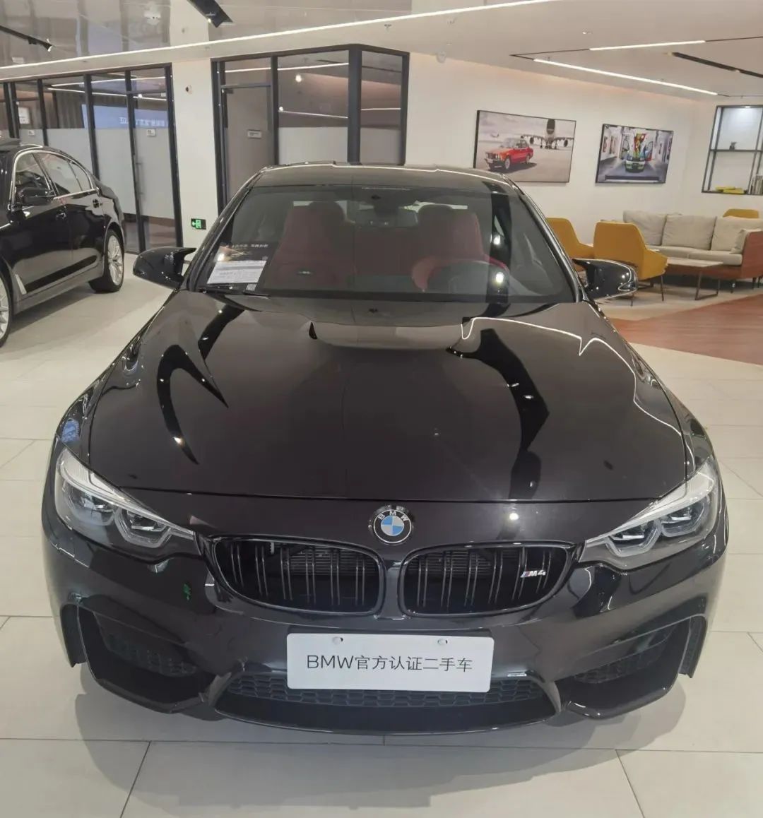 BMW M4 two-door performance car, do you think it is better in the F era ...