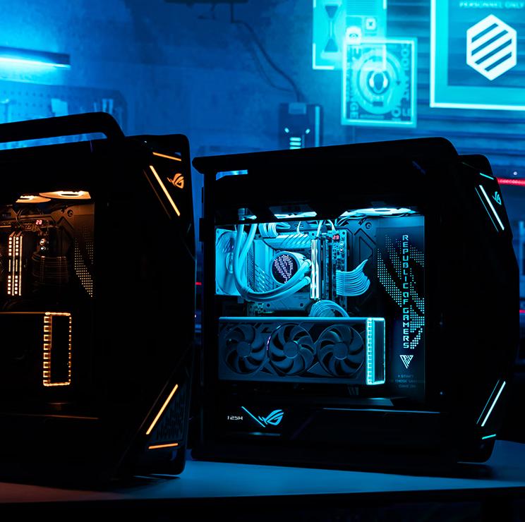 The game carnival season is coming, gaming console DIY, ROG ...