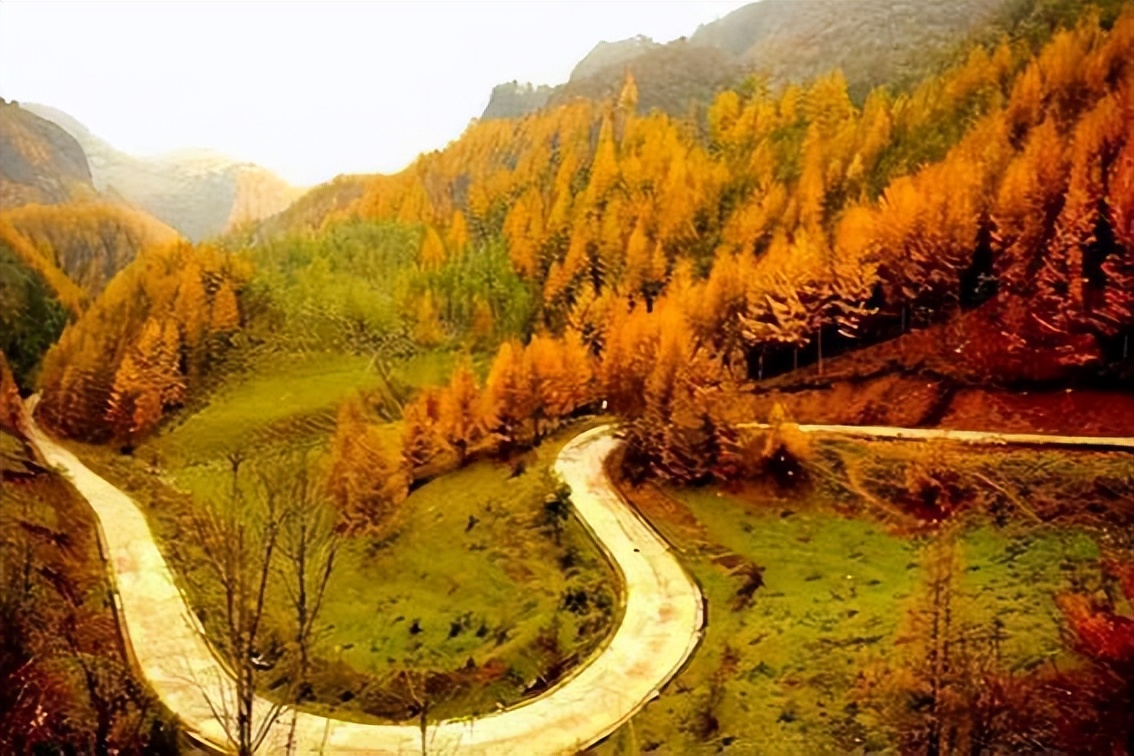 It takes 2 hours from Chengdu to go directly to the beautiful Panshan ...