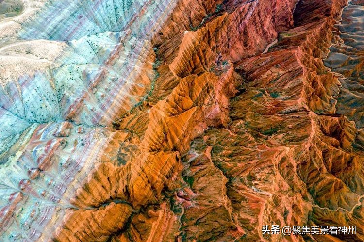 The Nurga Canyon in the lens of photographer Han Shuanzhu is super ...