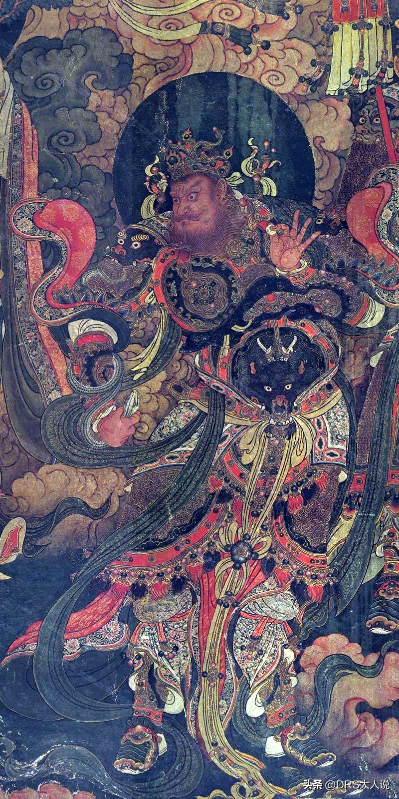 You don't know the Buddhist Tianbu protector: Guangmu Tianwang Buddhist ...