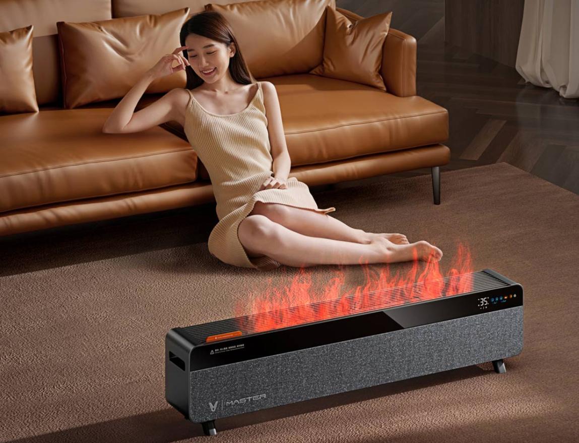Keeping pace with Xiaomi, Yunmi simulated flame electric heater is ...