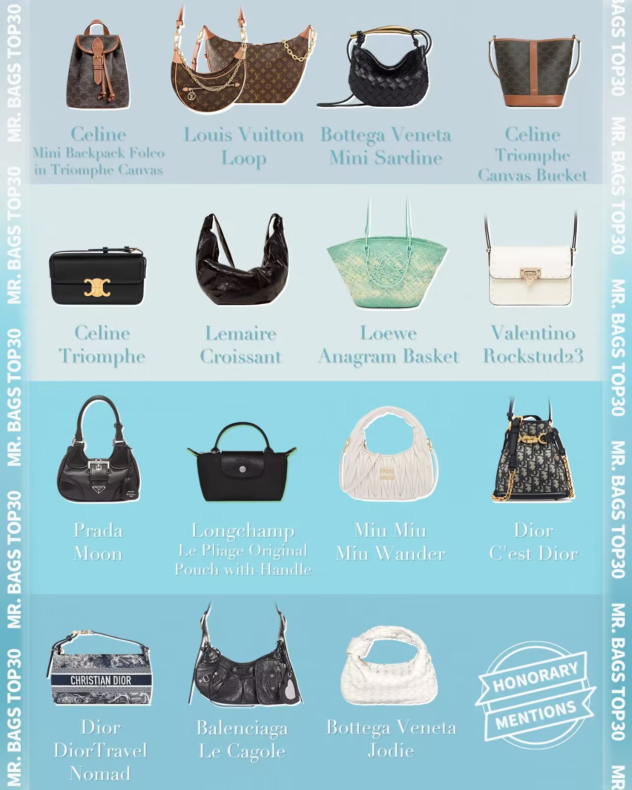 The most popular bags recently are these ones - iMedia