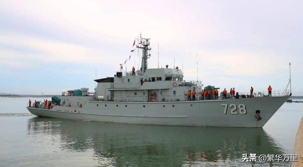 Why did the various minesweepers of the People's Liberation Army Navy ...