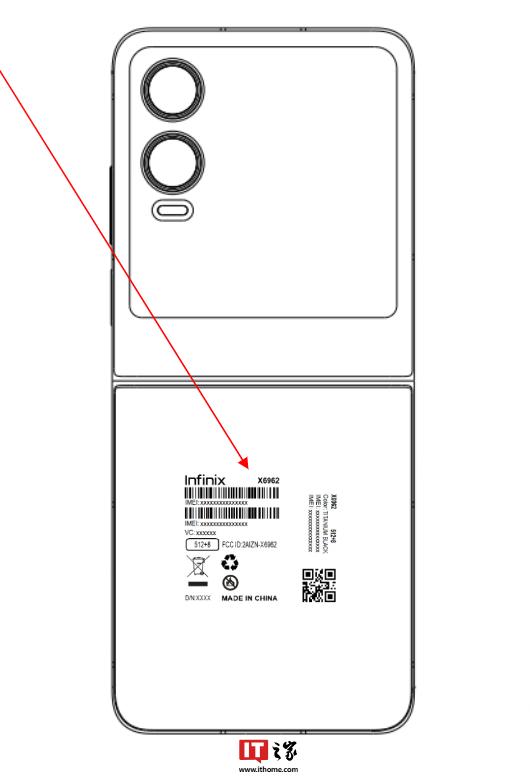 Transsion Infinix Zero Flip small folding phone exposed: large external ...