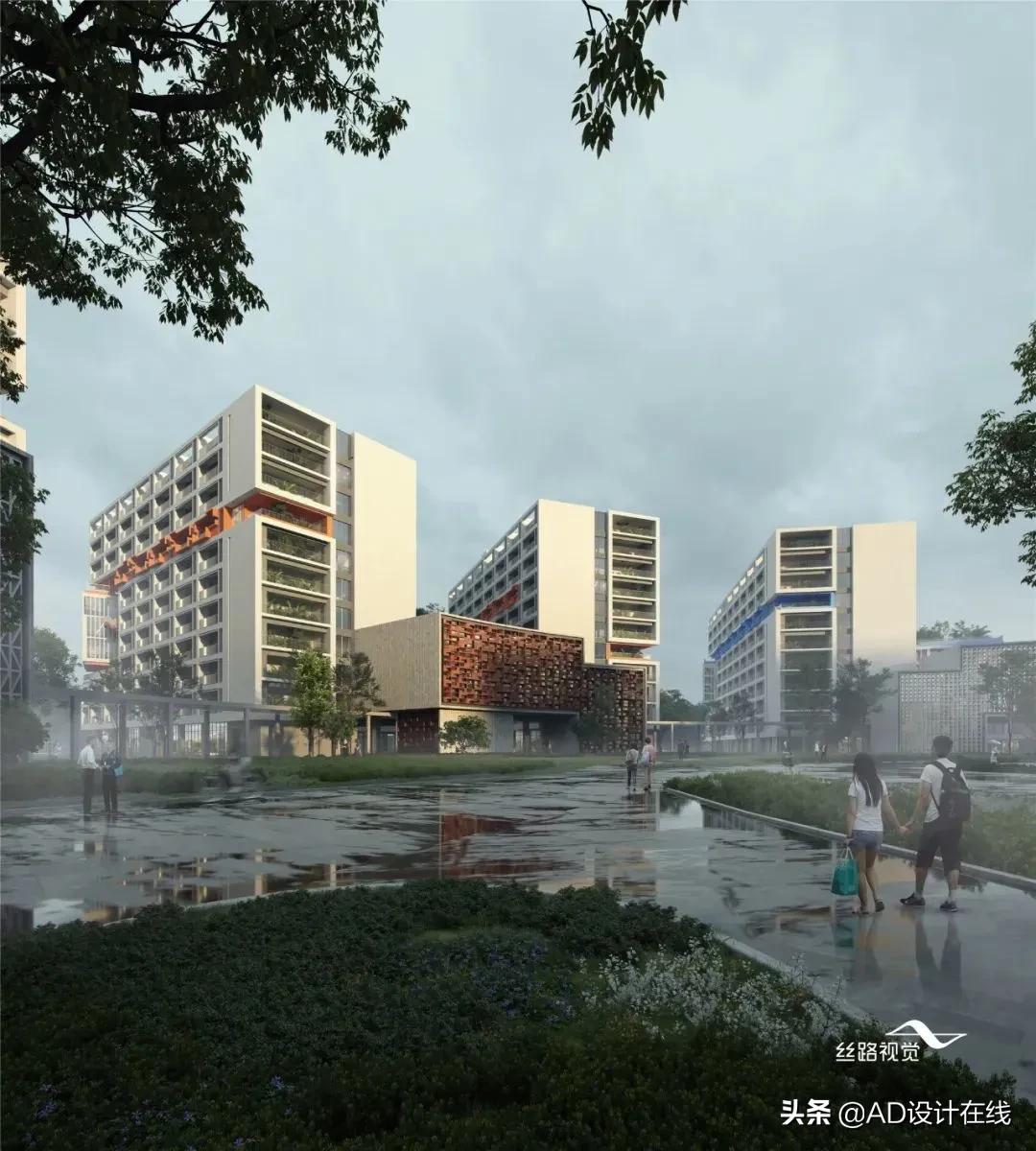 The campus design of the second phase of the Beijing Normal University ...