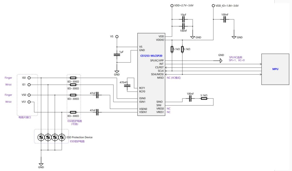 "New Product" Chipsea Technology BIA AFE CS1253 - iNEWS