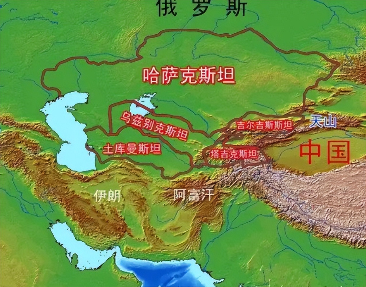 Why are Central Asian countries "Stan" and what does it mean? Why China ...