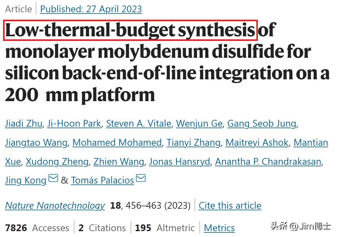 Frontiers of Lithography Technology in 2023 [17]: Did MIT Zhu Jiadi ...