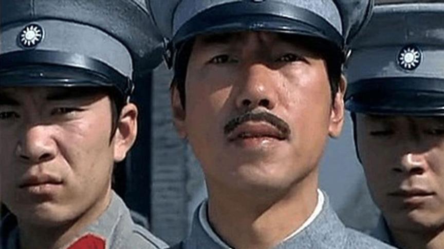 The Dongling robber Sun Dianying, "Bastard I", after being captured by ...