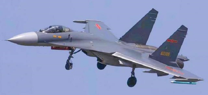The world's largest combat capability of the Chinese Air Force's twin ...