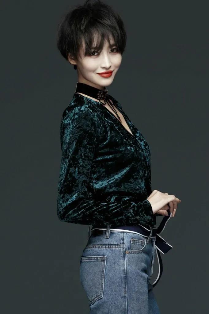 Temperament goddess Yang Yang short hair photo picture 1027 - iMedia