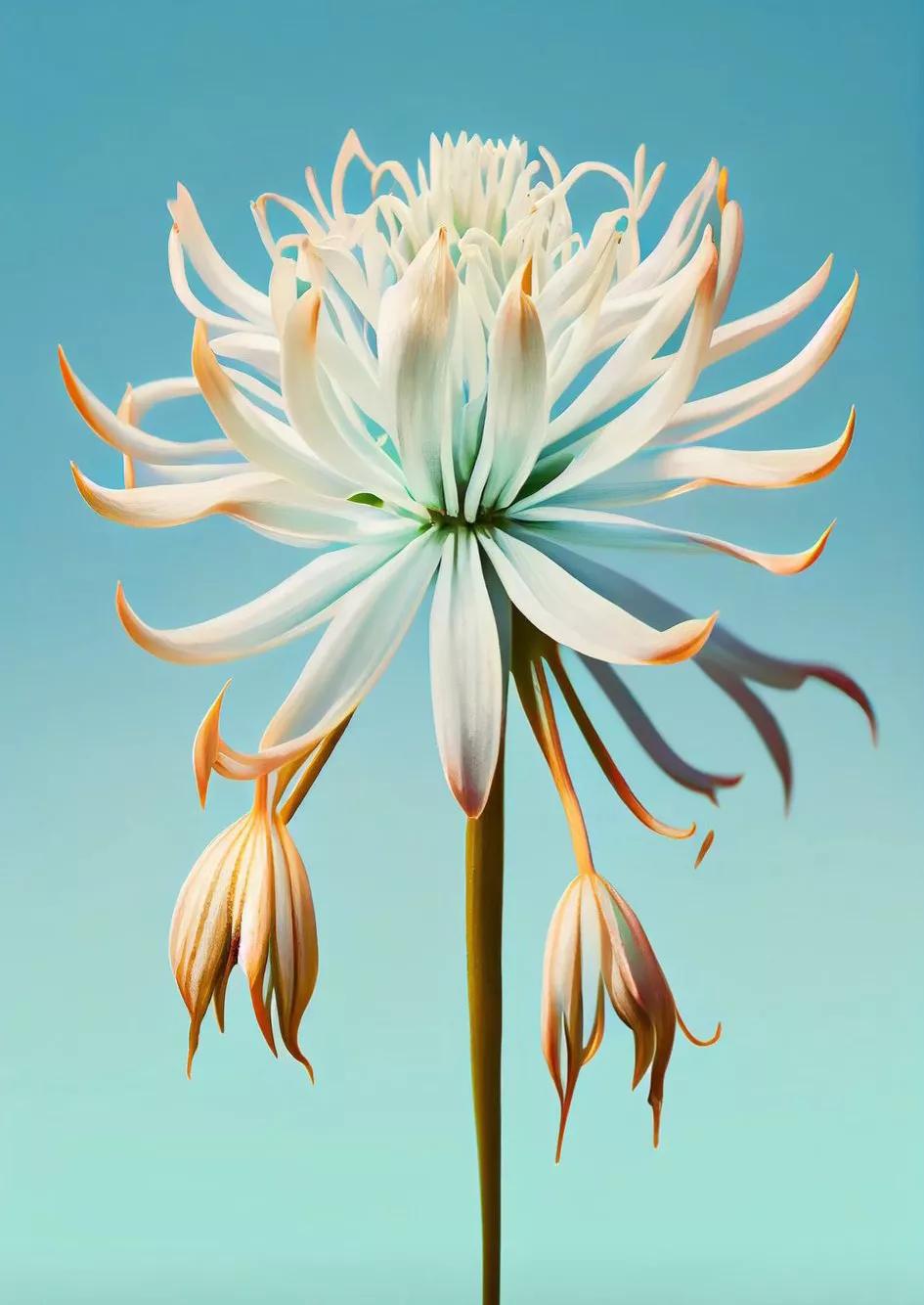 The flower language of Manzhu Shahua Bianhua is: endless longing and ...