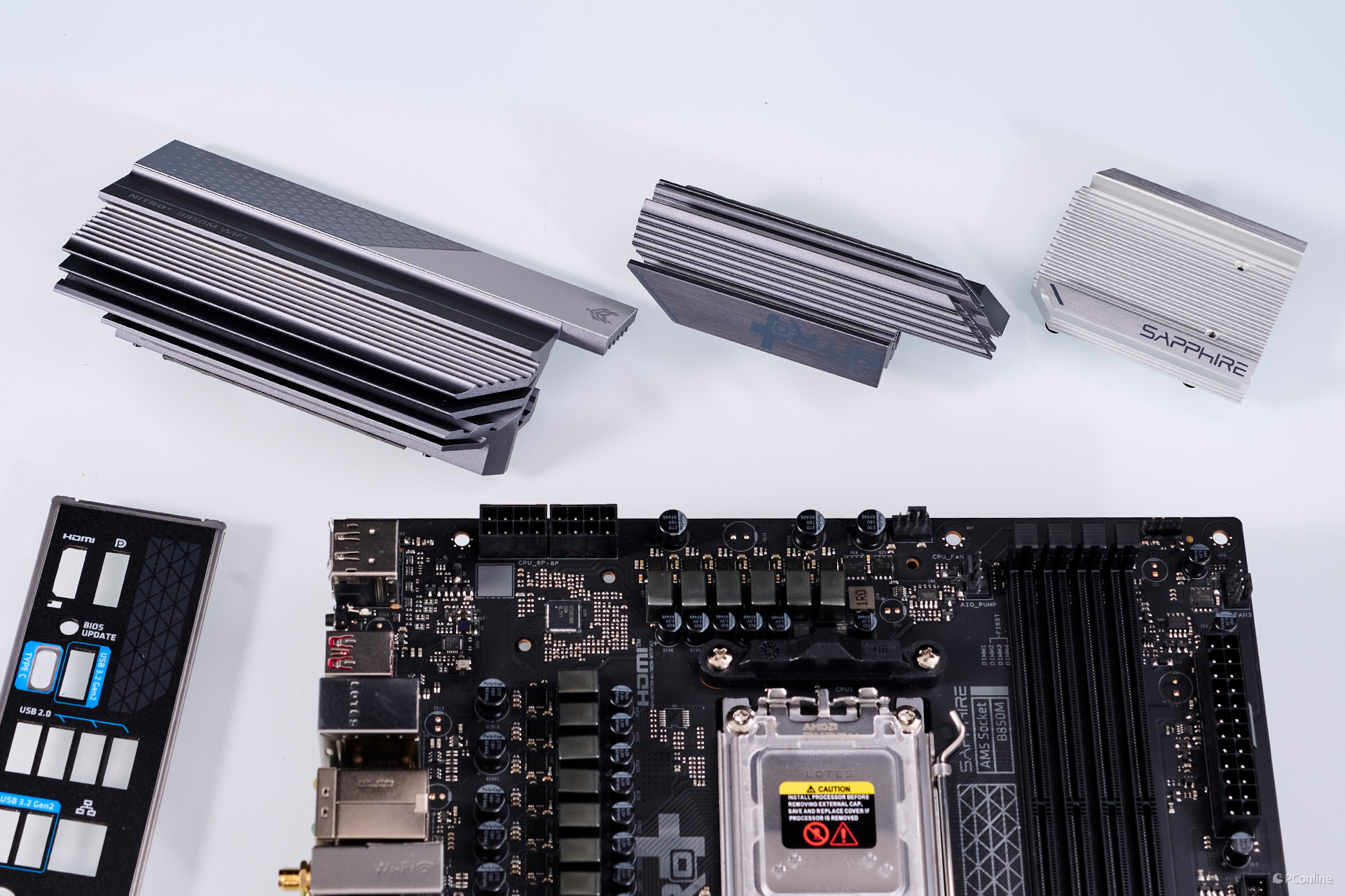 Sapphire NiTRO+ Nitrogen Power B850M Wi-Fi Review: Cost-effective 3A ...