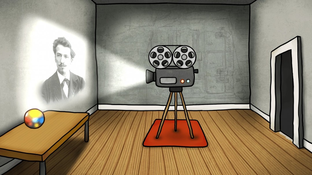 The Steam page of Fat Pudding's adventure puzzle game "Master Eyes" is ...