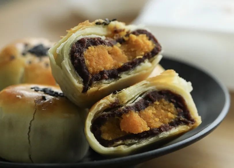 Eight layers of puff pastry, extra egg yolk, clean ingredients! Just ...