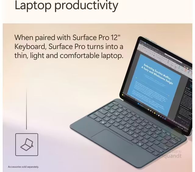 Microsoft's 12-inch Surface Pro 2-in-1 new product is exposed: octa ...