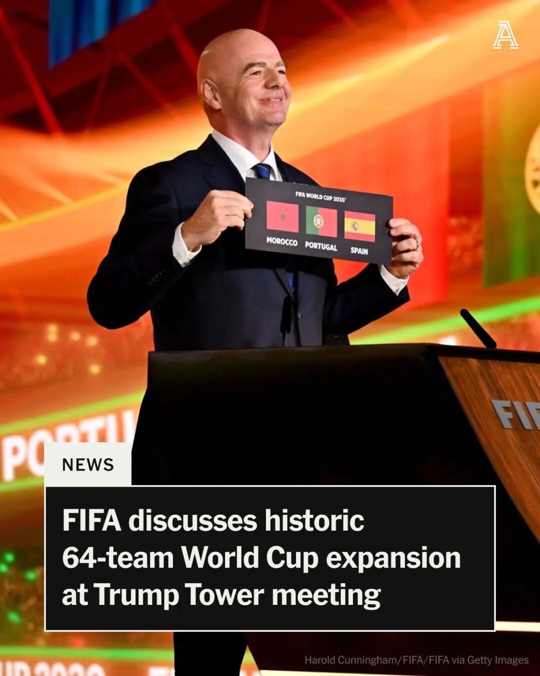 FIFA Officially Discusses Expanding the 2030 World Cup to 64 Teams - iNEWS