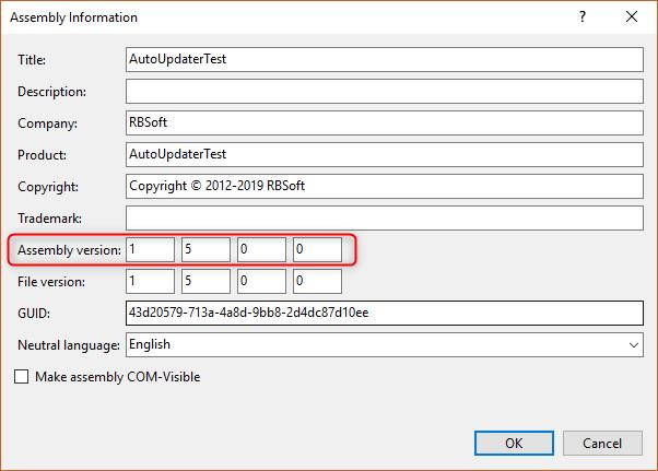 AutoUpdater.NET: Add automatic updating capabilities to desktop ...