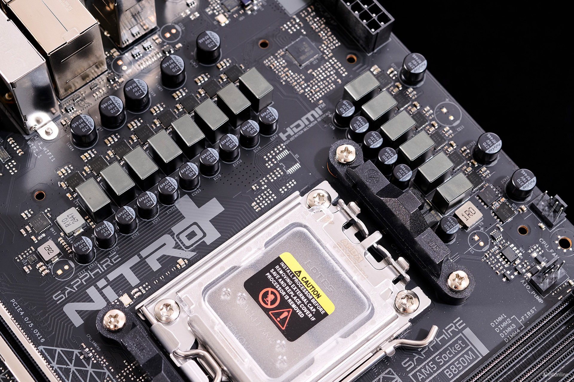 Sapphire NiTRO+ Nitrogen Power B850M Wi-Fi Review: Cost-effective 3A ...