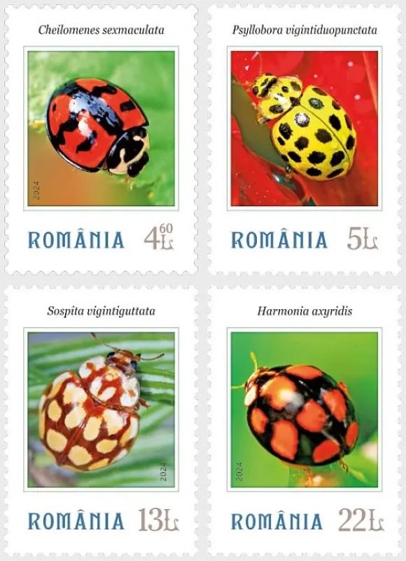 Romanian Post issues Ladybug stamps - iNEWS