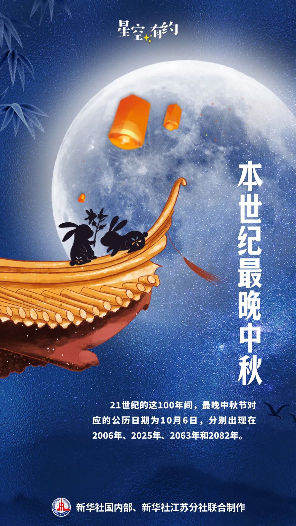 The latest Mid-Autumn Festival this century is here! 19 days later than ...